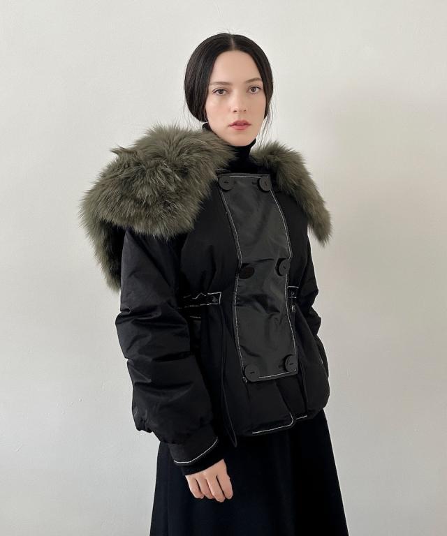 ディケイドクラシック（DECADE CLASSIC）/DECADE CLASSIC フォックスファーカラーダウンジャケット