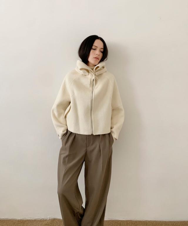 ディケイドクラシック（DECADE CLASSIC）/DECADE CLASSIC ビッグカラーリバーウールジャケット