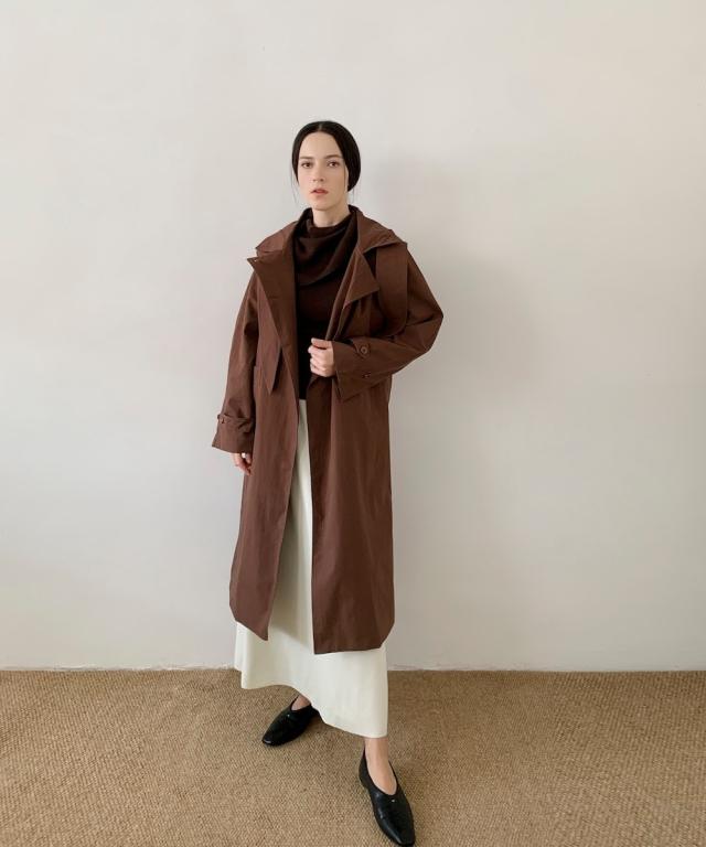 ディケイドクラシック（DECADE CLASSIC）/DECADE CLASSIC フード付きトレンチコート