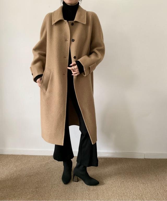 ディケイドクラシック（DECADE CLASSIC）/DECADE CLASSIC ウールアルパカステンカラーコート