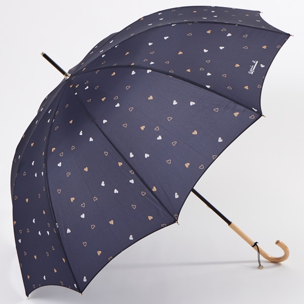 アニエスベー（agnes b．）/agnes b． (アニエスベー) ハート柄 雨傘　(長傘）