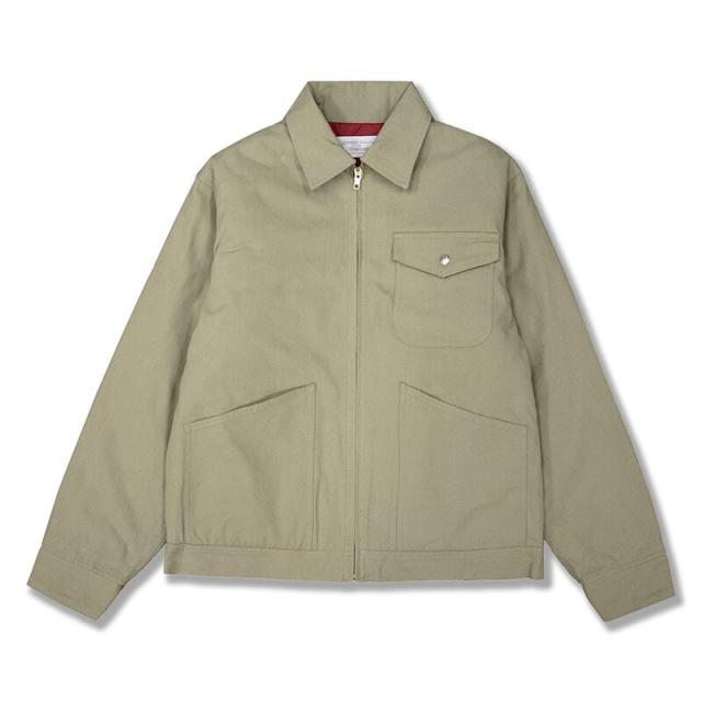 【NEW】ユニバーサルオーバーオール（UNIVERSALOVERALL）/DUCKLINER ZIP JACKET/ダックライナージップジャケット