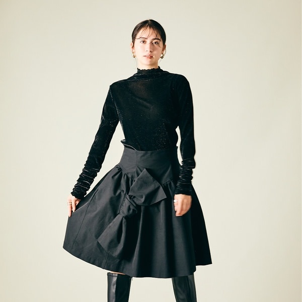 オーディア ミューズ（Audie a Muses）/タックリボンスカート