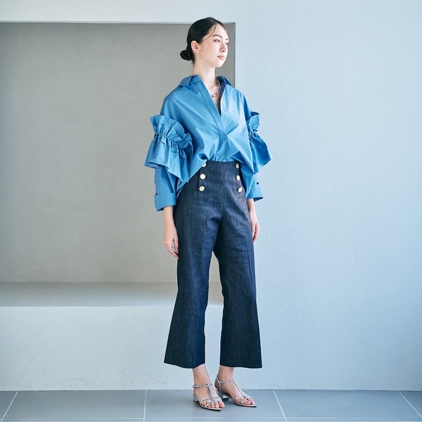 オーディア ミューズ（Audie a Muses）/デニムマリンパンツ