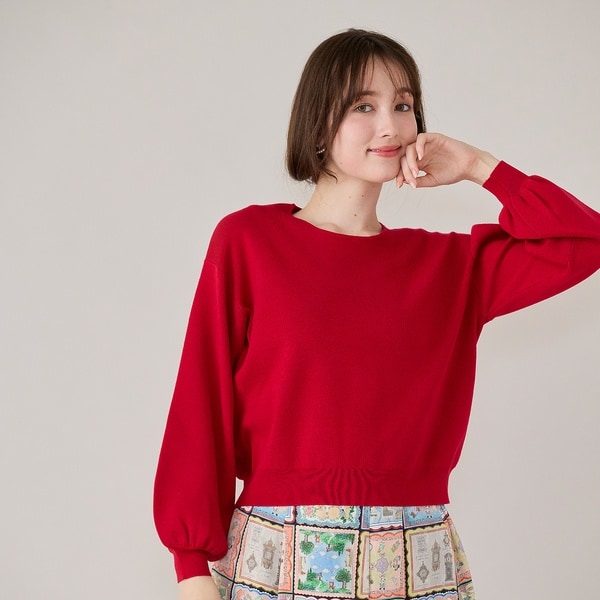 ジョリープッペ（Jolly Poupee）/【22fabric】ハンカチコレクター/ ニット