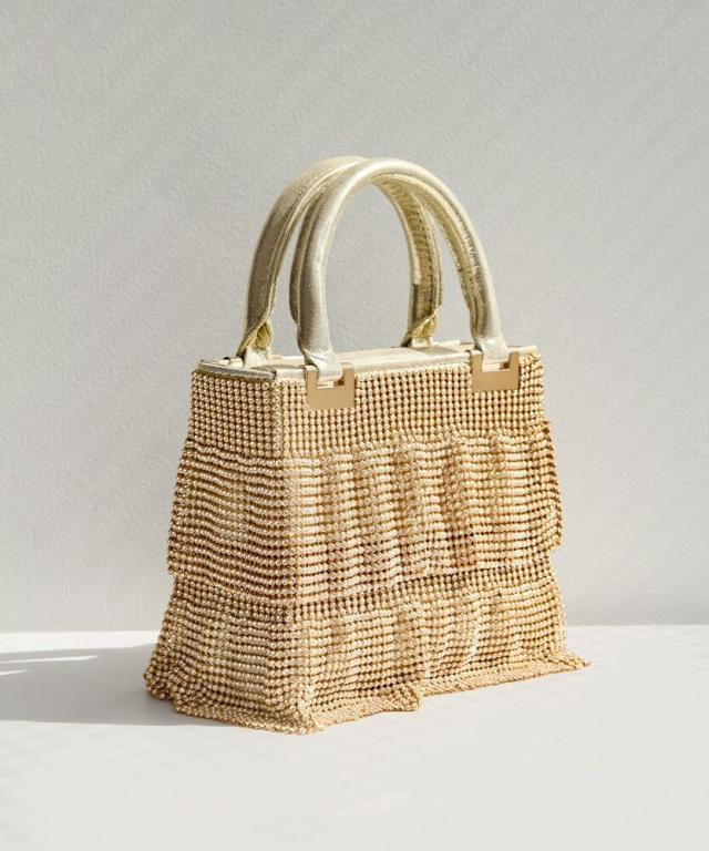 レジャ（Leja）/グリッターフリル2WAYハンドバッグ