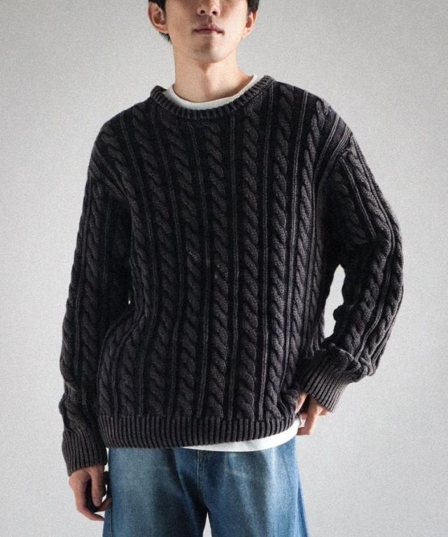 クラフトスタンダードブティック（CRAFT STANDARD BOUTIQUE）/スノーウォッシュケーブルニット