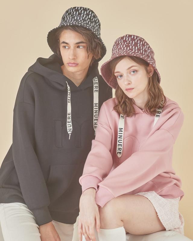 ミヌエール（minuere）/velor bucket hat