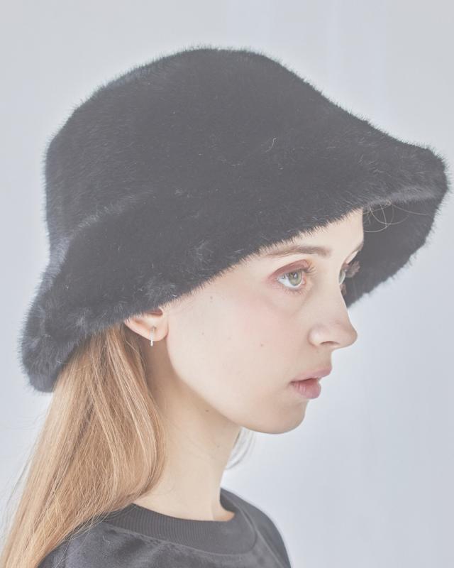 ミヌエール（minuere）/fur vucket hat