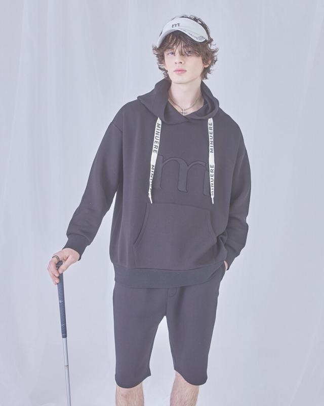 ミヌエール（minuere）/unisex embossed hoodie