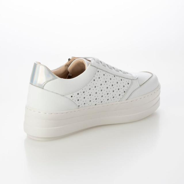 ミソペ（MISOPE）/24春夏新作 結ばない靴紐サイドファスナースニーカー