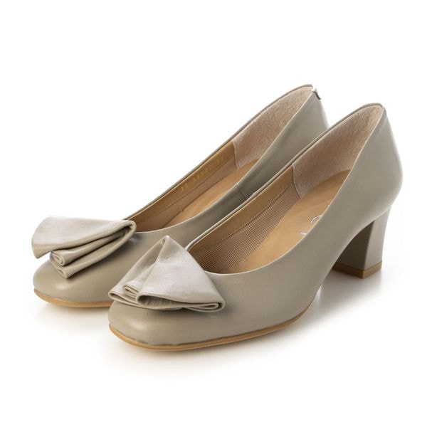 ディッシー（D’ICI）/プリーツモチーフパンプス