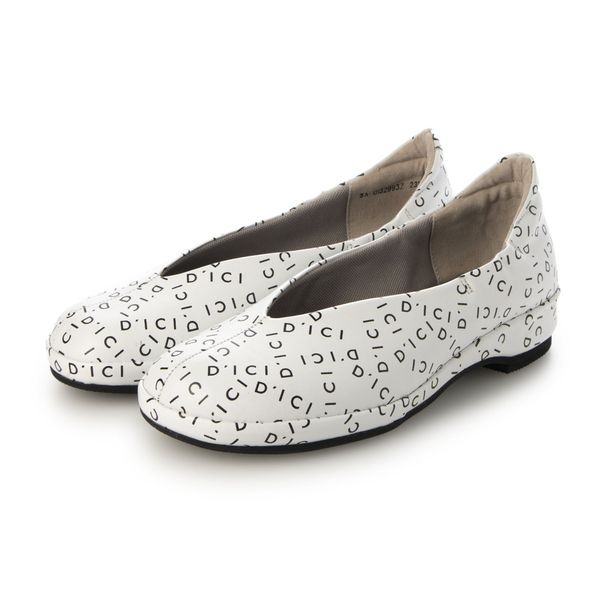 ディッシー（D’ICI）/【40th記念モデル】Vカットフラットパンプス