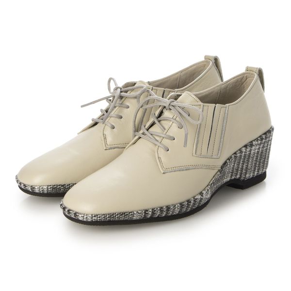 ディッシー（D’ICI）/ウェッジソールレースアップシューズ