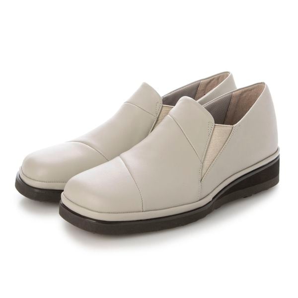 ディッシー（D’ICI）/スクエアトゥ切り替えスリッポン