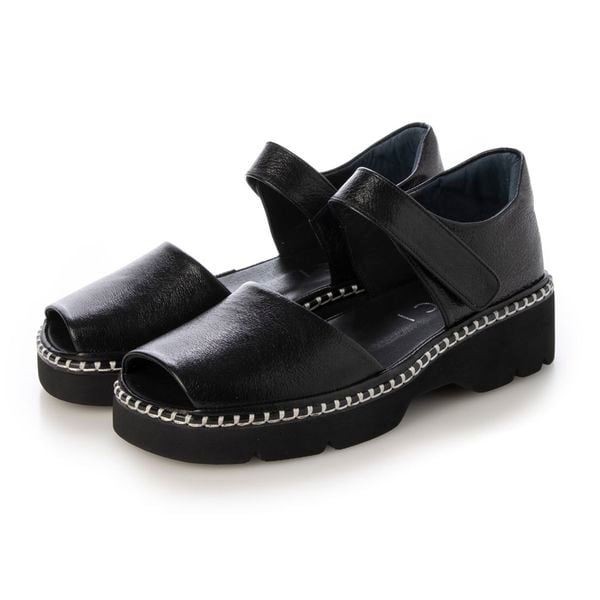 ディッシー（D’ICI）/アウトステッチセパレートオープンパンプス