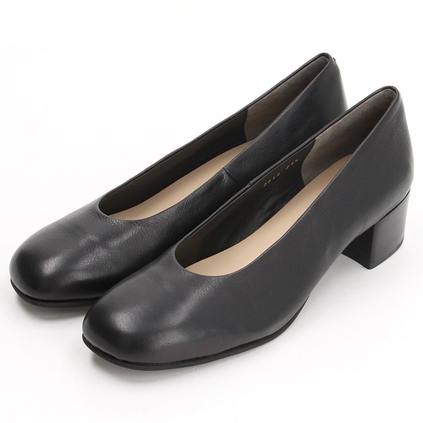 マーガレット・ハウエル アイデア（MARGARET HOWELL idea）/スクエアトゥプレーンパンプス