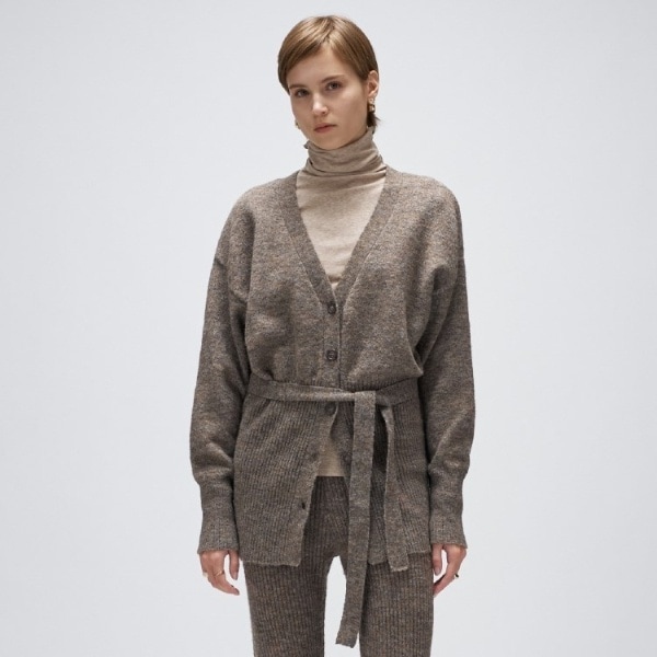 クロエンス（cloenc）/【セットアップ】ベルトカーディガン