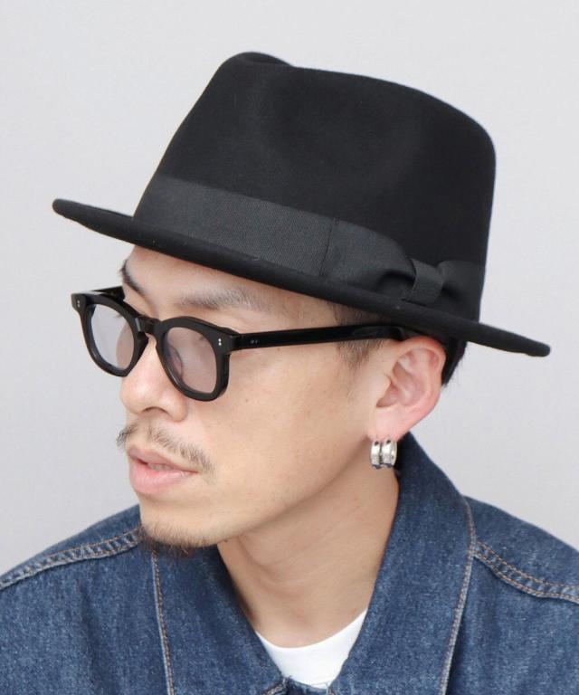 レックハッター（ReqHatter）/スタンダード ミドルブリム 中折れハット