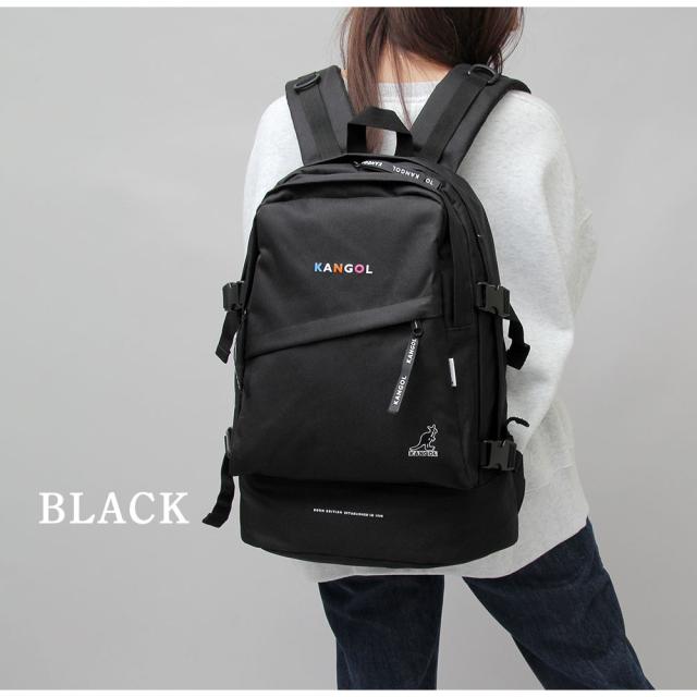 カンゴール（KANGOL）/バックパック リュック リュックサック 大容量 ２層式 A4収納 通勤 通学 学生 アウトドア 旅行