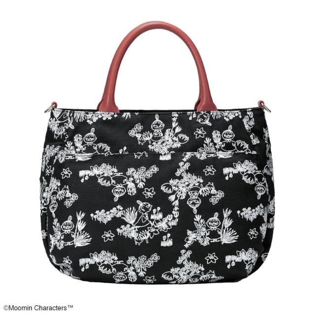 I・E・I　SELECTION（I・E・I　SELECTION）/リトルミイ　ムーミン谷のお花畑　刺繍バッグ＆ポーチ