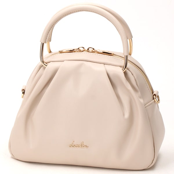 ダズリン（DazzliN’）/ドレープ メタルハンドルバッグ