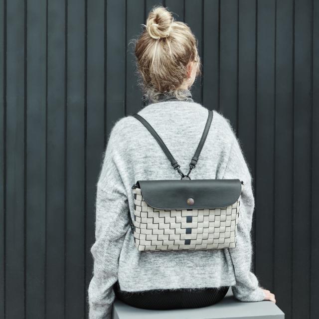 ハンデッドバイ（Handed By）/Handed By ショルダーバッグ 限定デザイン UPTOWN 手編み