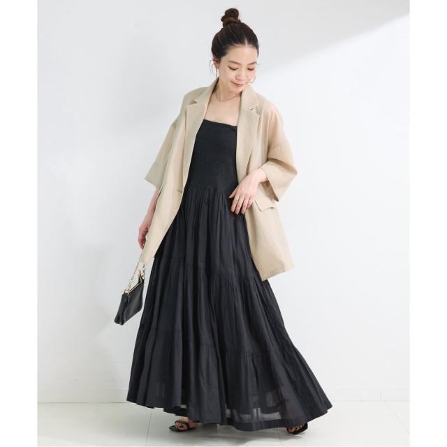 ベーセーストック（B．C STOCK）/手洗い可 / 2WAYティアードワンピース