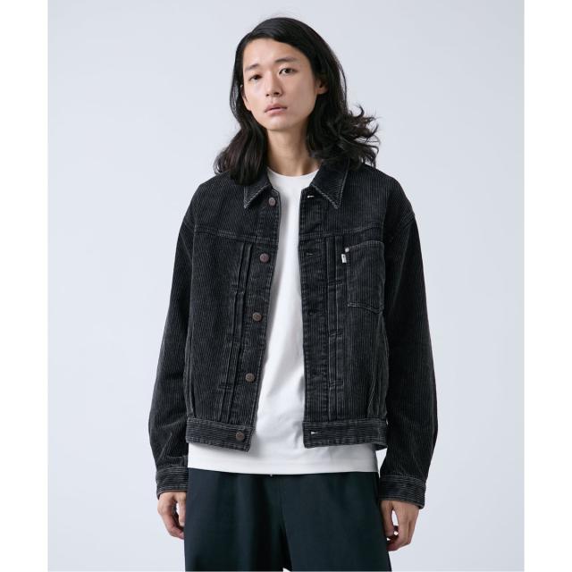 ベーセーストック（B．C STOCK）/フェード加工 コーディロイ トラッカーブルゾン