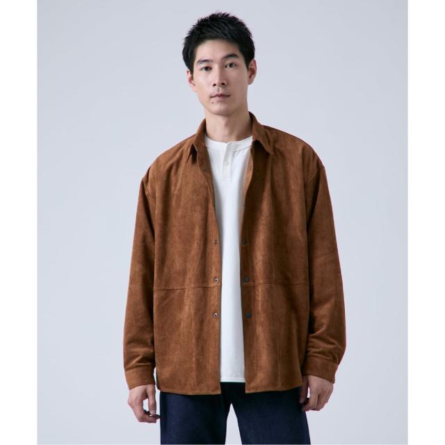 ベーセーストック（B．C STOCK）/フェイク レザー / スエード シャツジャケット