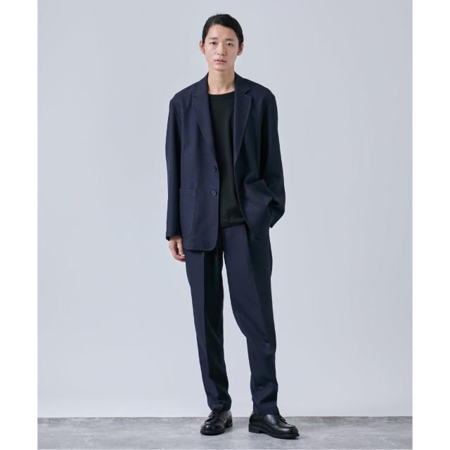 ベーセーストック（B．C STOCK）/《2点セット》ウールライク リラックスジャケット セットアップ