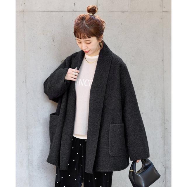 ベーセーストック（B．C STOCK）/《追加》ブークレージャージ着流しコート