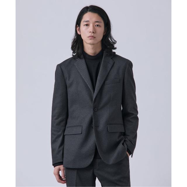 ベーセーストック（B．C STOCK）/ニットフランネル テーラードジャケット