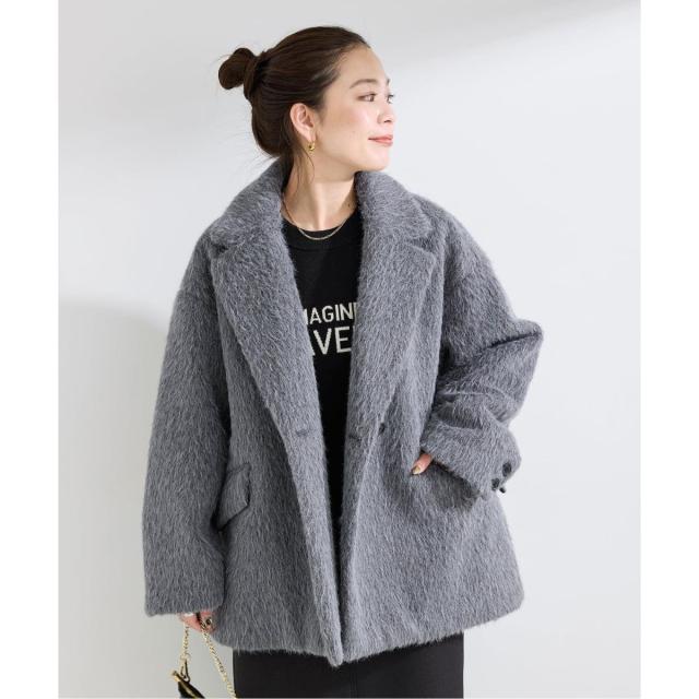 【NEW】ベーセーストック（B．C STOCK）/シャギーピーコート