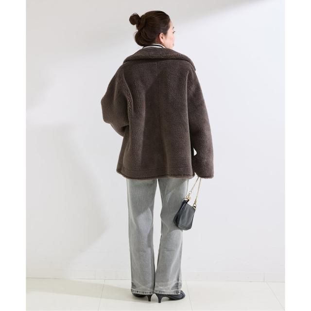 【NEW】ベーセーストック（B．C STOCK）/《S/Mサイズ展開》リバーシブルムートンライクコート2