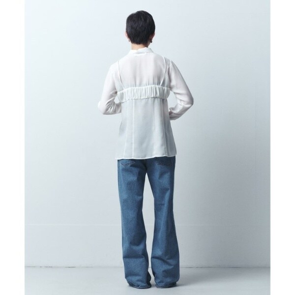 コードエー（CODE A）/wool blend viyella slim fit shirts