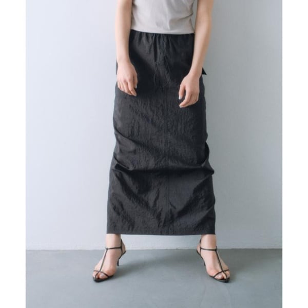 コードエー（CODE A）/nylon utility skirt