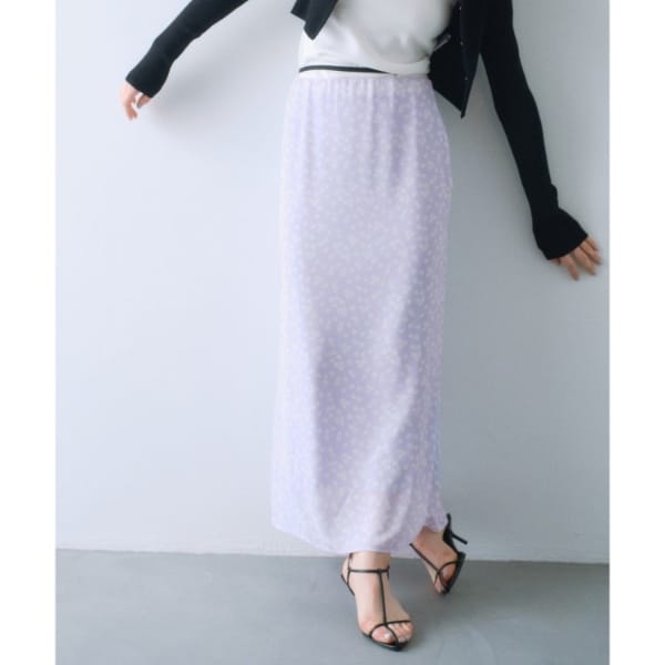 コードエー（CODE A）/petit flower skirt