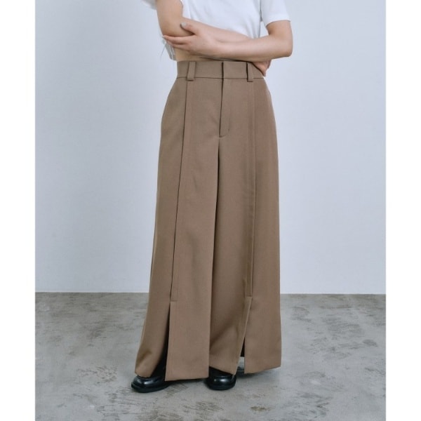 コードエー（CODE A）/center slit wide pants