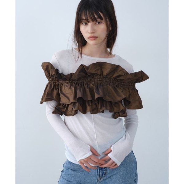 コードエー（CODE A）/frill design bustier