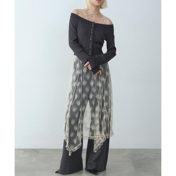 コードエー（CODE A）/sensual lace flow dress