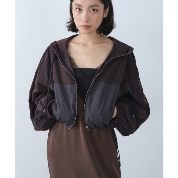 コードエー（CODE A）/urban light crop blouson