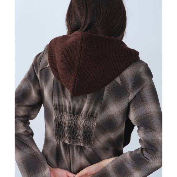 コードエー（CODE A）/piedi nudi｜rib knit balaclava