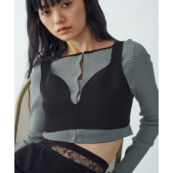 コードエー（CODE A）/knit bra