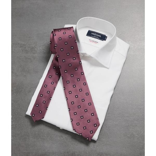 ニューヨーカー（NEWYORKER）/バスケット小紋 ネクタイ