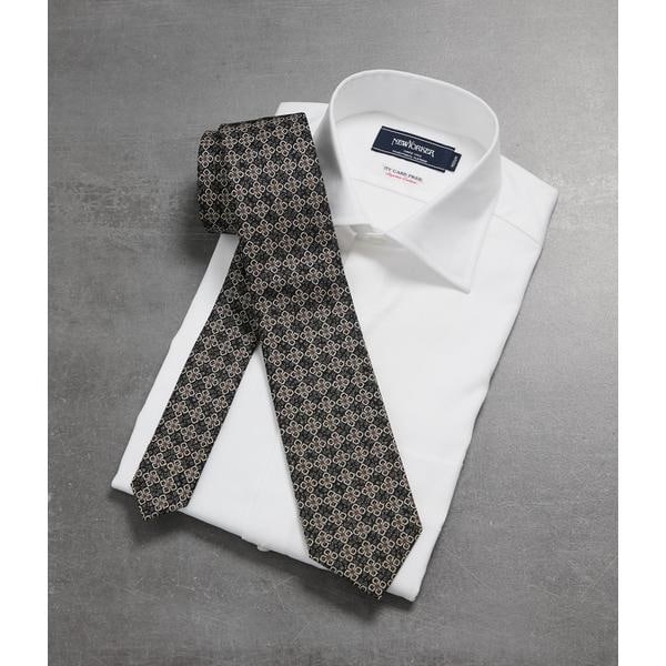 ニューヨーカー（NEWYORKER）/アーキテクチャーモチーフ ネクタイ