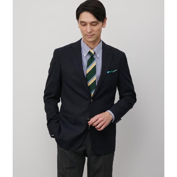 ニューヨーカー（NEWYORKER）/【防シワ・撥水】TRAVEL COMFORT メッシュ ブレザー