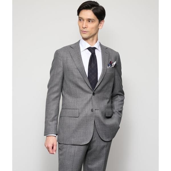 ニューヨーカー（NEWYORKER）/【ストレッチ・撥水・防シワ】TRAVEL COMFORT マイクロチェック ジャケット(