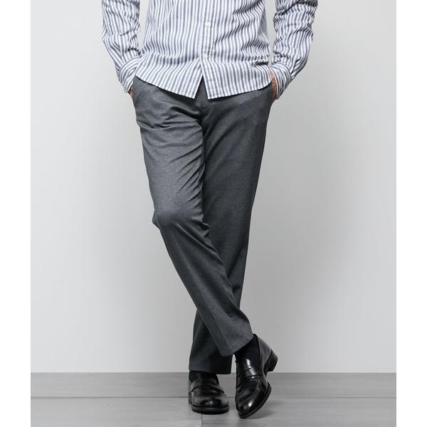 ニューヨーカー（NEWYORKER）/【ストレッチ・ウォッシャブル】ツイル調ポンチ シャーリングパンツ