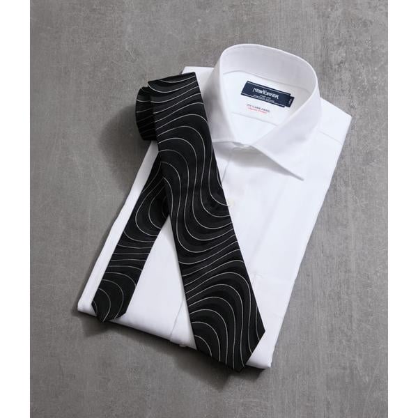 ニューヨーカー（NEWYORKER）/Fossati ウェーブライン ネクタイ